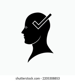 Identify Icon Identification Symbol Vector Stock Vector (Royalty Free ...