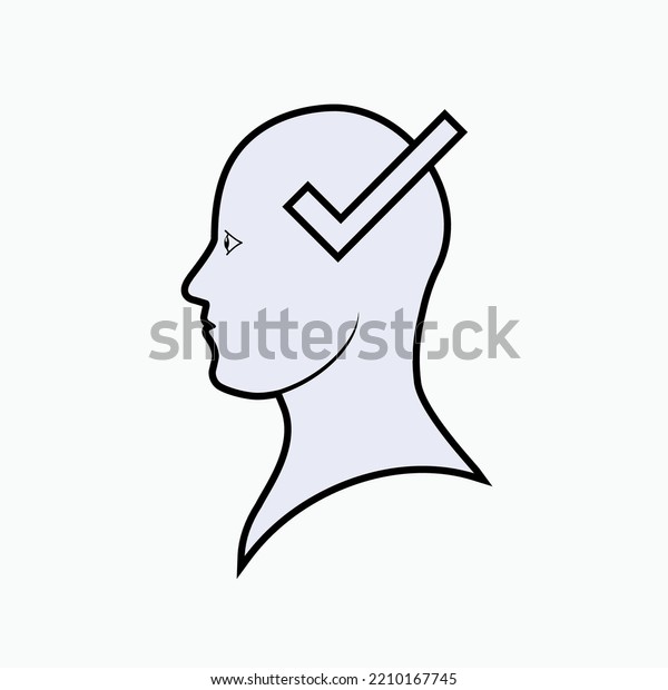 Identify Icon Identification Symbol Vector Stock Vector (Royalty Free ...