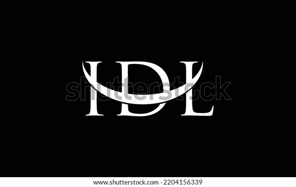 Idl Letter Initial Logo Design Template Stock Vector (Royalty Free ...