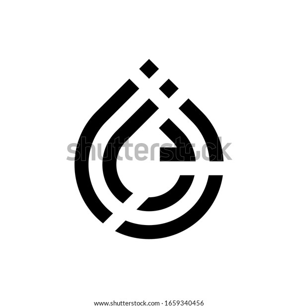 tapón de icono del logotipo iec: vector de stock (libre de regalías ...