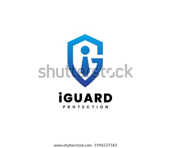 Iguard Protection Monogram Letter G Logo Stock Vector (Royalty Free ...