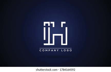 Ih Letter Design Logo Logotype Icon Stock Vector (Royalty Free ...