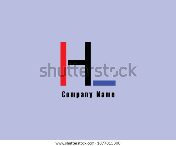Ihl Hl Hf Ihi Lettermark Logo Stock Vector (Royalty Free) 1877815300 ...