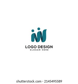 Iim Letter Abstract Mark Logo Design Stock Vector (Royalty Free ...