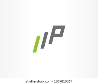 Iip Letter Logo Design Template Stock Vector (Royalty Free) 1867818367 ...