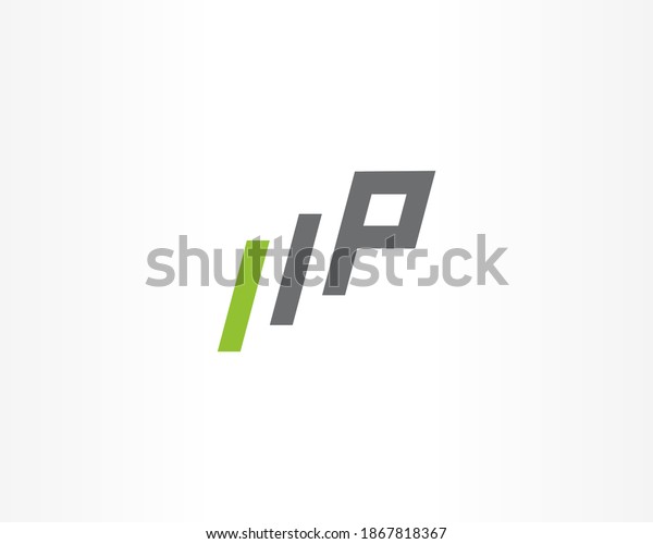 Iip Letter Logo Design Template Stock Vector (Royalty Free) 1867818367 ...
