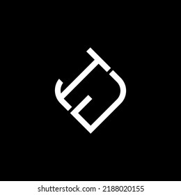Ij Letter Logo Creative Design Vector Stock Vector (Royalty Free ...