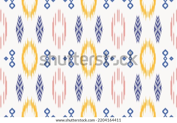 Ikat Aztec Tribal Abstract Binding Create Stock Vector (Royalty Free ...
