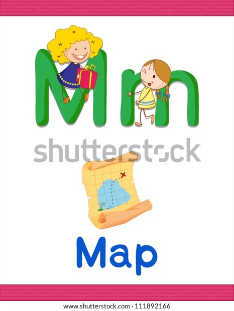 Illustrated Alphabet Letter Object Stock Vector (Royalty Free ...