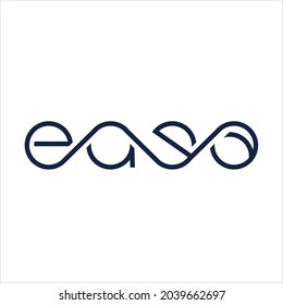 Illustrated Easy Word Vector Logo Stock Vector (Royalty Free ...