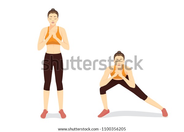 946 Side Lunges Stock Vectors, Images & Vector Art | Shutterstock