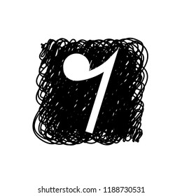 199 Quaver rest symbol Images, Stock Photos & Vectors | Shutterstock