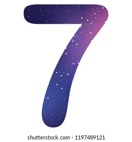Polka Dot Number 7 Clipart Image: เวกเตอร์สต็อก (ปลอดค่าลิขสิทธิ์ ...
