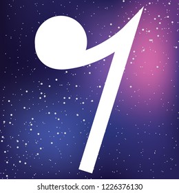 199 Quaver rest symbol Images, Stock Photos & Vectors | Shutterstock