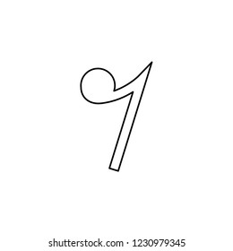 199 Quaver rest symbol Images, Stock Photos & Vectors | Shutterstock
