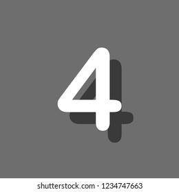 4 Circle Logo Design Inspiration Stock Vector (Royalty Free) 1261498159 ...