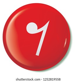 199 Quaver rest symbol Images, Stock Photos & Vectors | Shutterstock