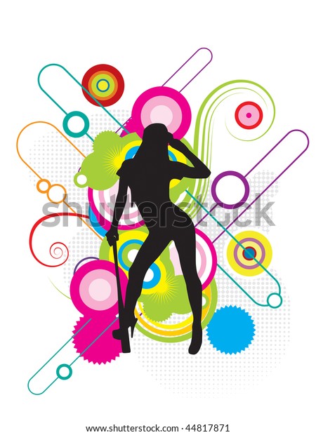 Illustrated Silhouette Colors Design Stock Vector (Royalty Free ...