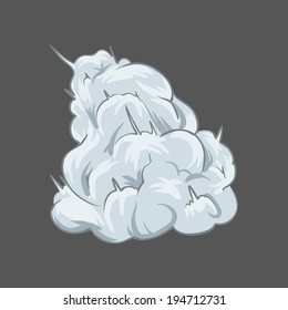 Illustration 2d Smoke Stock Vector (Royalty Free) 194712731 | Shutterstock