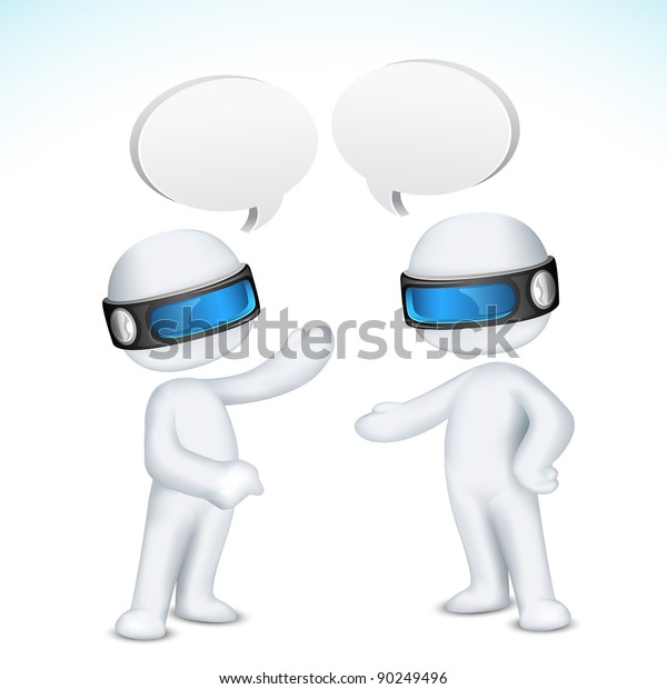 Illustration 3d Man Vector Fully Scalable: เวกเตอร์สต็อก (ปลอดค่า ...