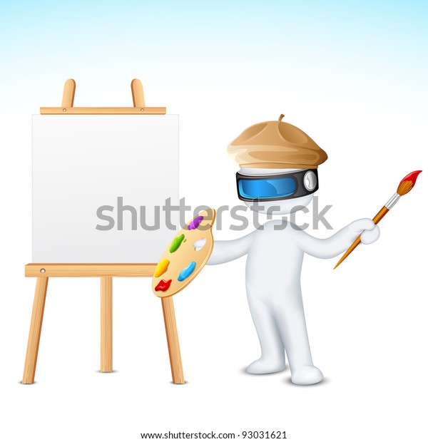 Illustration 3d Man Vector Fully Scalable: เวกเตอร์สต็อก (ปลอดค่า ...