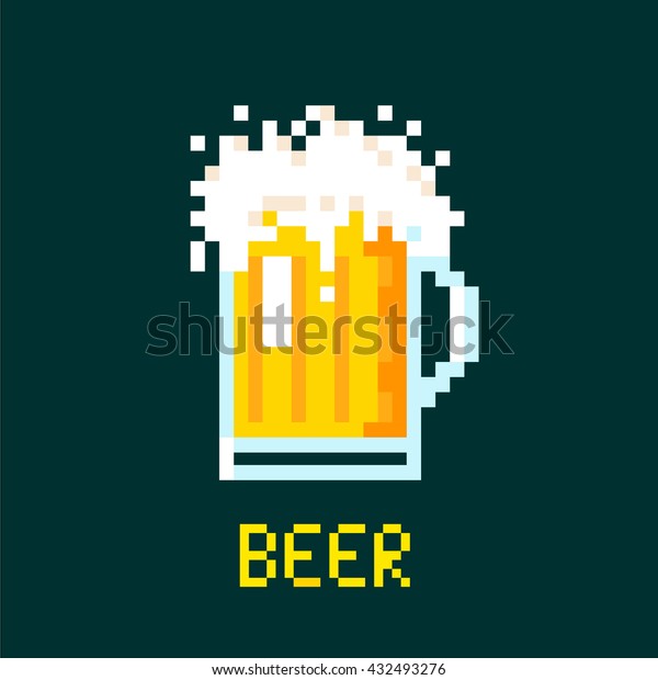 3,059 Pixel Beer Images, Stock Photos & Vectors | Shutterstock