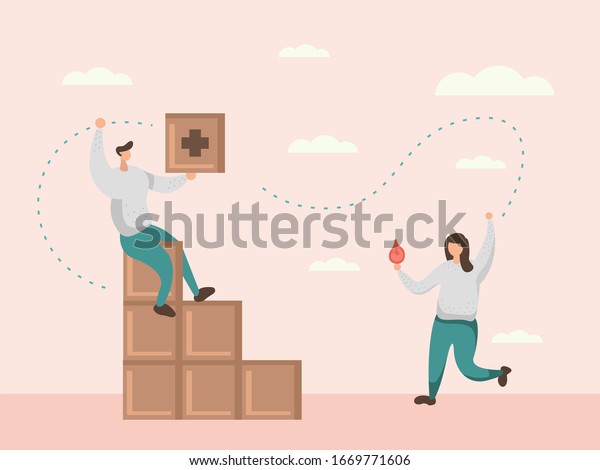 Illustration About Health Priority Scale This Stock Vector (Royalty ...
