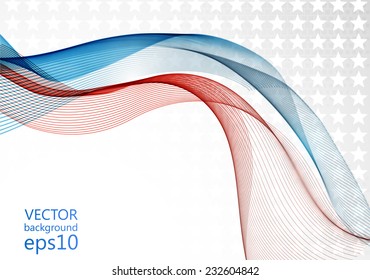 Illustration Abstract American Background Stock Vector (Royalty Free ...