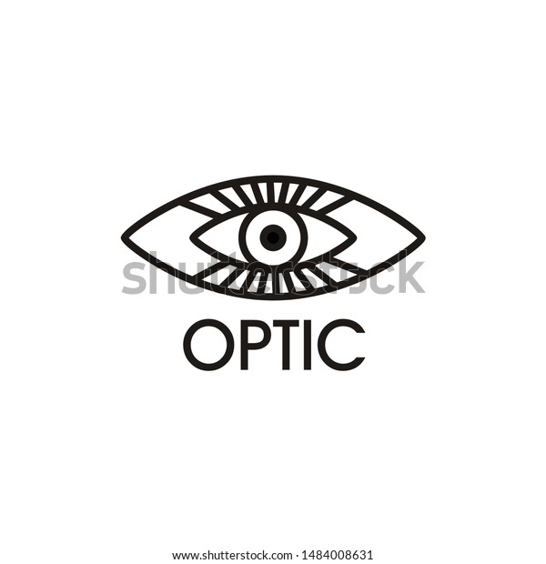 Illustration Abstract One Eye Logo Vectors Stock Vector (Royalty Free ...