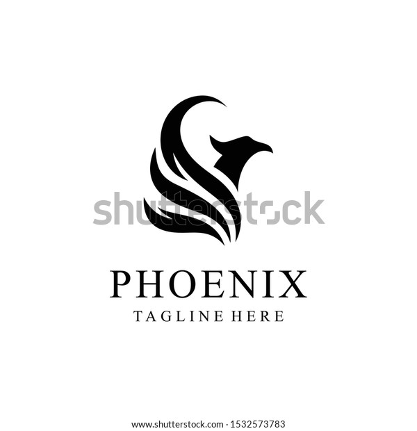 Illustration Abstract Phoenix Bird Fire Flame Stock Vector Royalty Free 1532573783 Shutterstock