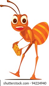 Illustration Ant Cartoon Stock Vector (Royalty Free) 94224940 ...