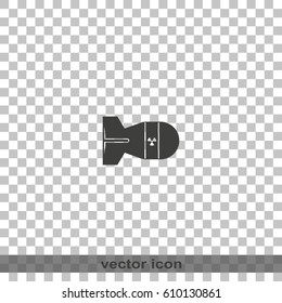 Illustration Atomic Bomb Stock Vector (Royalty Free) 610130861 ...