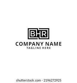 Illustration Bhr Logo Vector Graphic Branding Stock Vector (Royalty ...