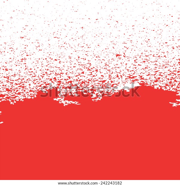 Illustration Blood Splatter On White Background Stock Vector (Royalty ...