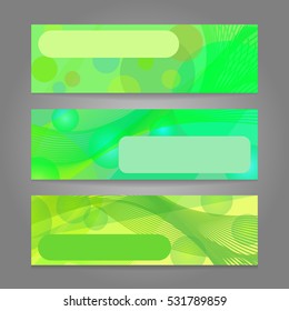 Illustration Bright Abstract Banners Stock Vector (Royalty Free ...