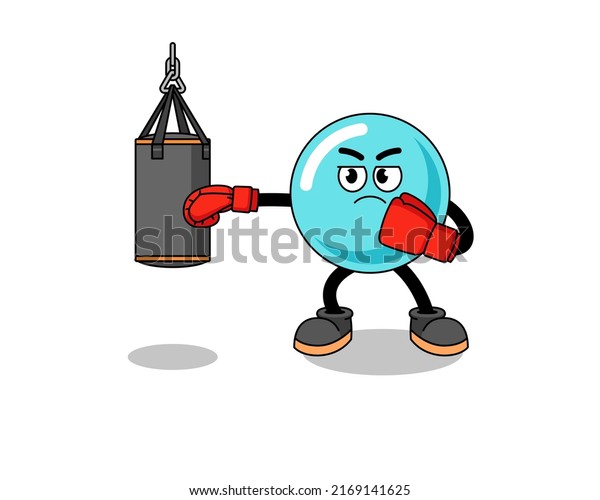 Illustration Bubble Boxer Character Design: เวกเตอร์สต็อก (ปลอดค่า ...
