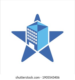 Illustration Building Star Icon Vector Art: เวกเตอร์สต็อก (ปลอดค่า ...