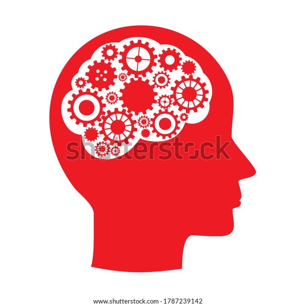 Illustration Busy Brain Vector Design Stock Vector (Royalty Free ...
