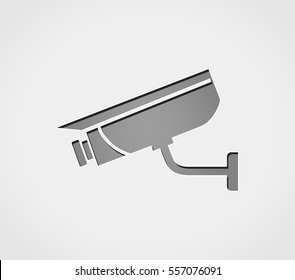 Illustration Camera Video Grey Icon Stock Vector (Royalty Free ...