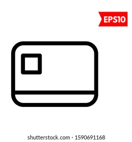 Illustration Card Flat Icon Stock Vector (Royalty Free) 1590691168 ...