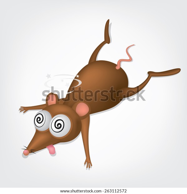 Illustration Cartoon Rat Stock Vector (Royalty Free) 263112572 ...