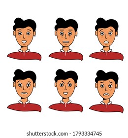 Illustration Characters Appearance Drawn People Vector Stock Vector ...
