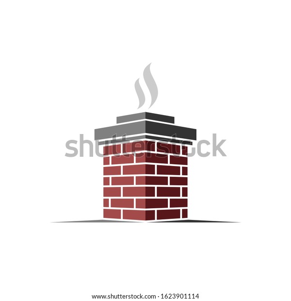 Illustration Chimneys Logo Templates 스톡 벡터(로열티 프리) 1623901114
