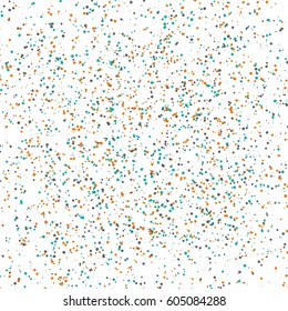 Illustration Colorful Vector Confetti Effect Glittering Stock Vector ...