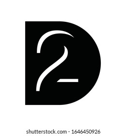 Illustration Combined Logo Vector Icon Between Stock Vector (Royalty ...