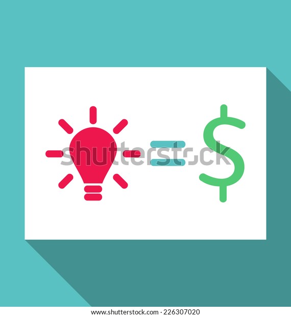 Illustration Concept Creative Idea Cash Income Stock Vector (Royalty ...