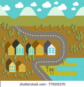 Illustration Country Map Stock Vector (Royalty Free) 775035370
