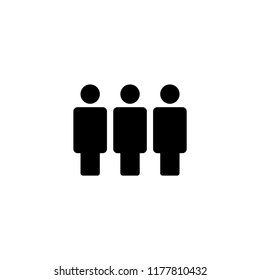 Illustration Crowd People Vector Icon 10 Stock Vector (Royalty Free ...