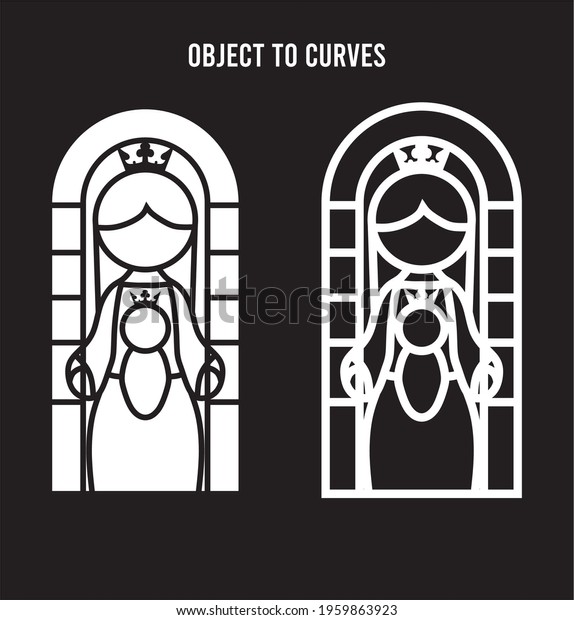 Illustration Curves Different Uses Editable Files Stock Vector (Royalty ...