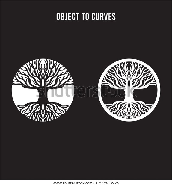 Illustration Curves Different Uses Editable Files Stock Vector (Royalty ...